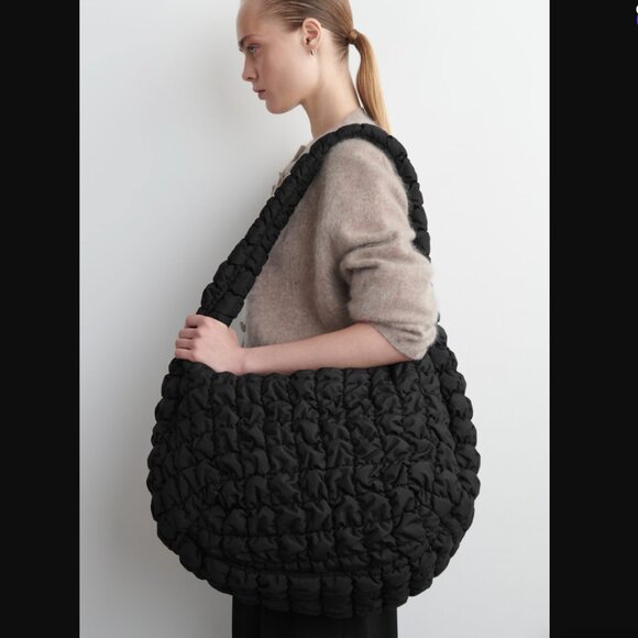 COS | Bags | Cos Oversized Quilted Crossbody Bag | Poshmark